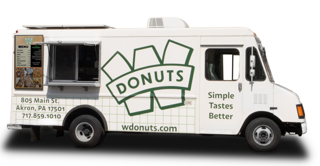 Book The W Donut Truck for Your Event | Fresh Donuts on the Go!